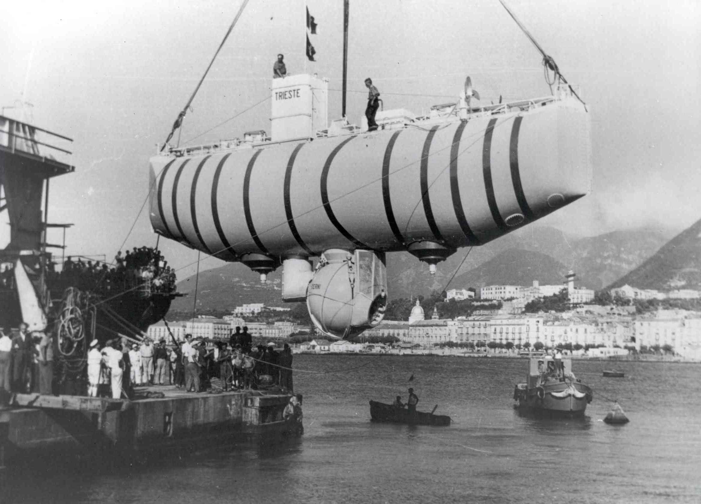 Replica of Historic Submersible “Trieste” to Be Unveiled in Italy ...