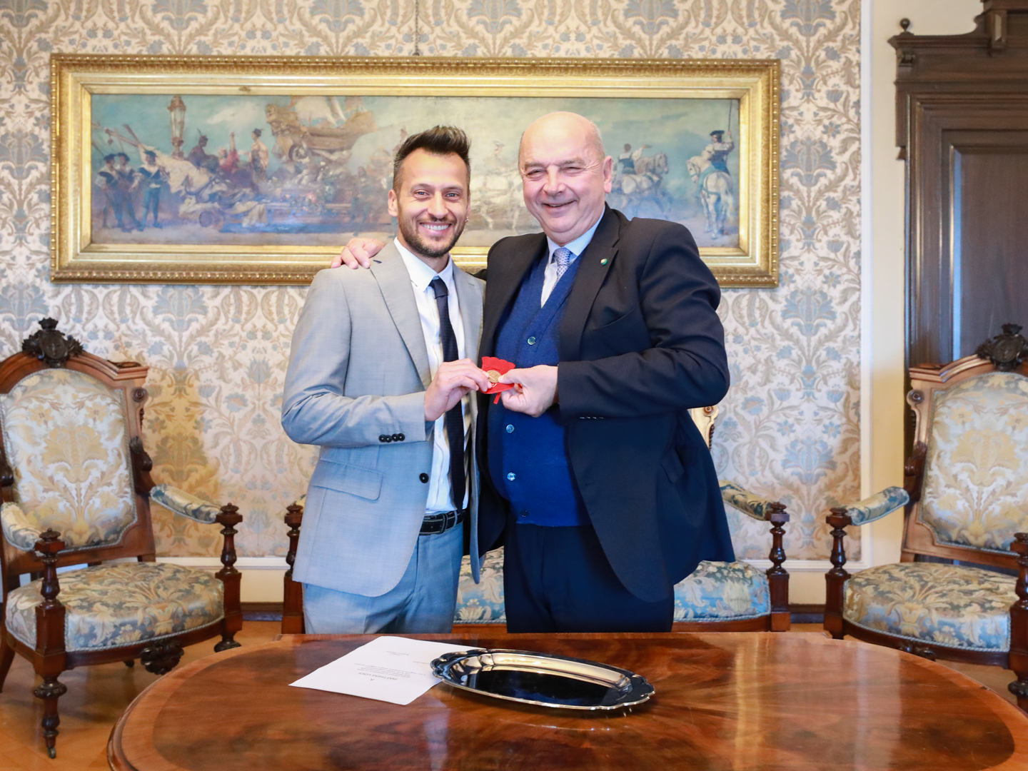 Trieste Mayor Honors Matthias Lodi, Winner of GT Cup Championship ...