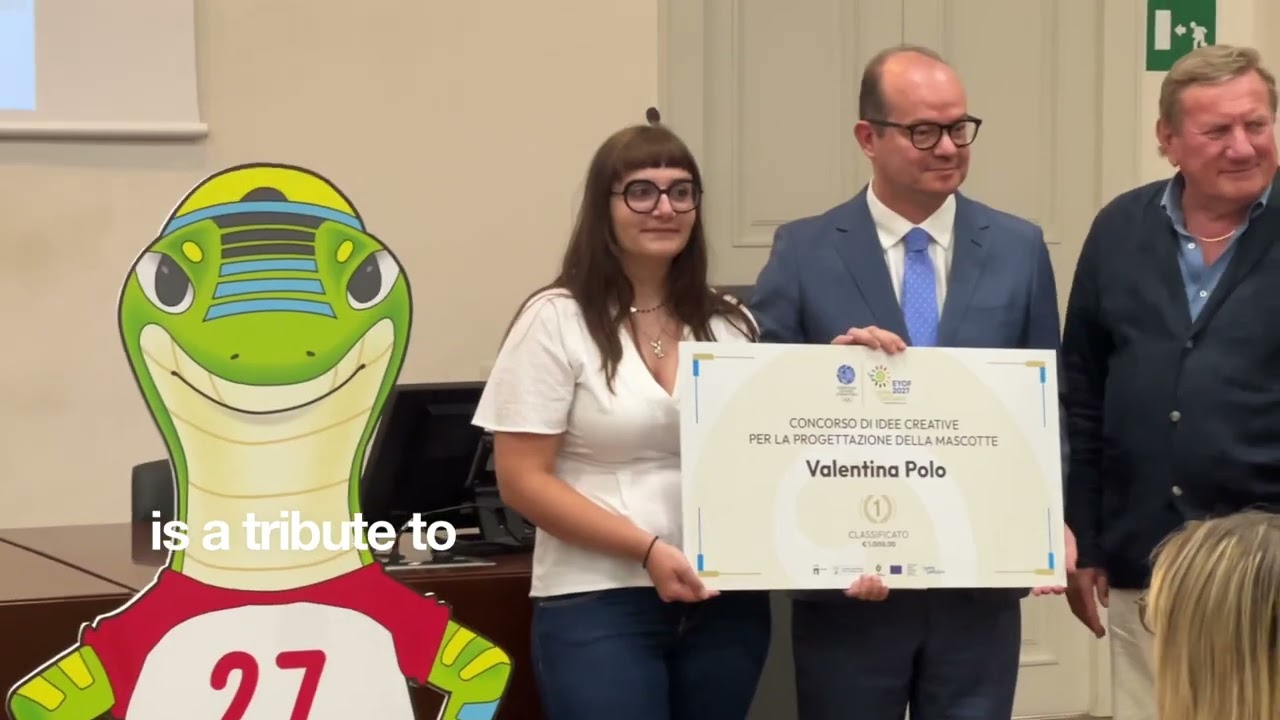 Lizard Named Doro Chosen as Mascot for 2027 European Youth Olympic ...